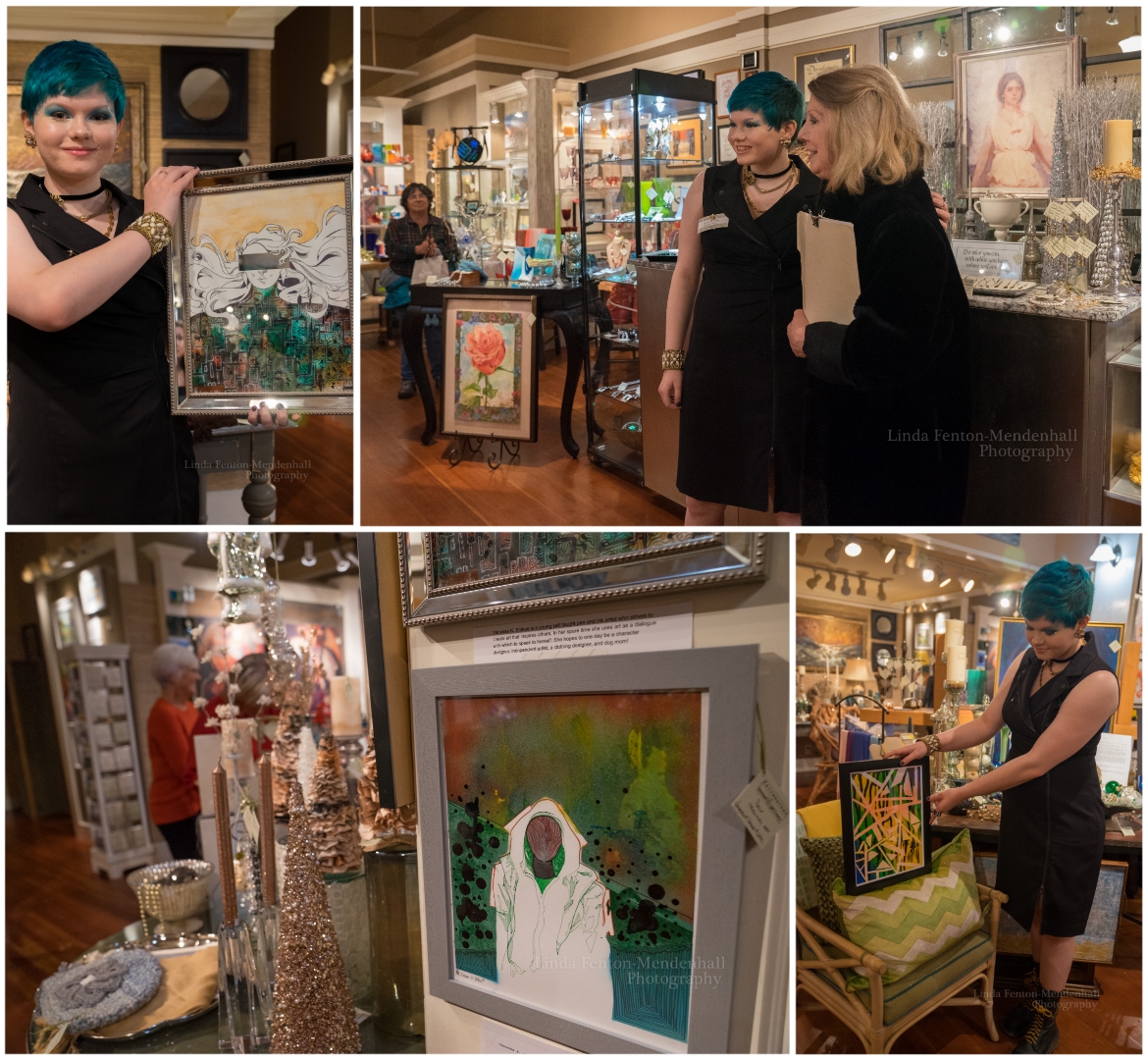 Rising star Vanessa K. Stokes. Truly, an emerging artist to watch.